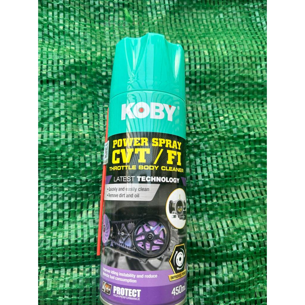 KOBY CVT CLEANER/FI CLEANER 450ml | Shopee Philippines