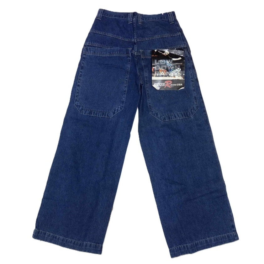 CLUB R #8179 MENS LOWDOWN PANTS W/ BIG BACK POCKET ST. CUT BAGGY ...