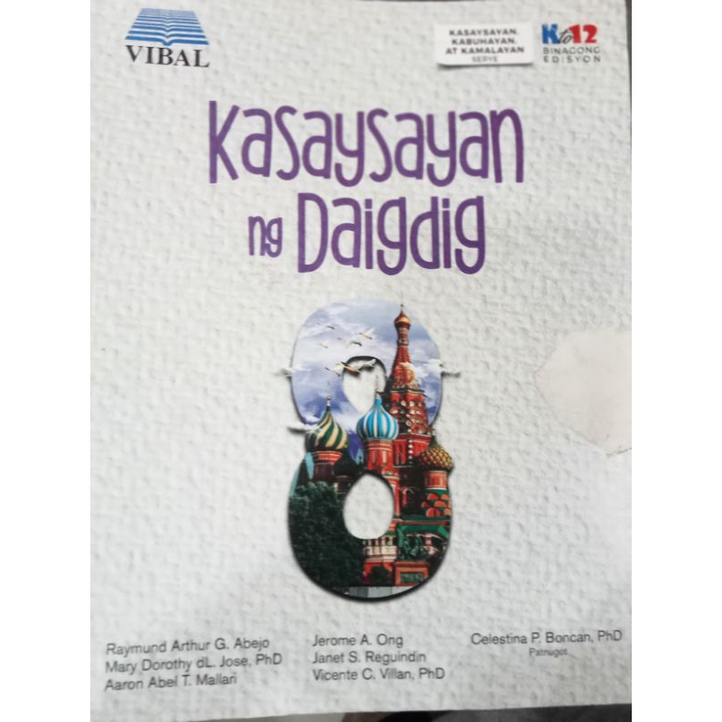 kasaysayan Ng daigdig 8 | Shopee Philippines