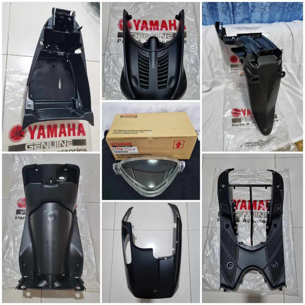 MIO SPORTY SET OF FOOTBOARD ARARO BANGKA DIBDIB WITH BULSA REAR FENDER ...