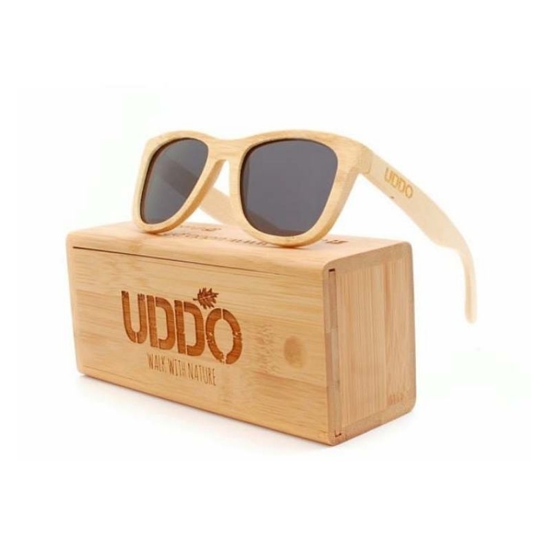Uddo polarized bamboo sunglass ryoku | Shopee Philippines
