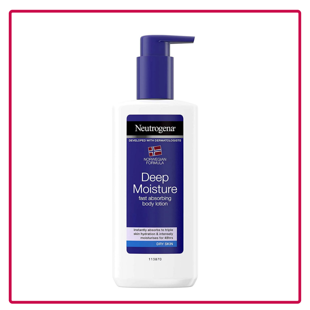 Neutrogena Norwegian Formula Deep Moisture Body Lotion for Dry Skin ...