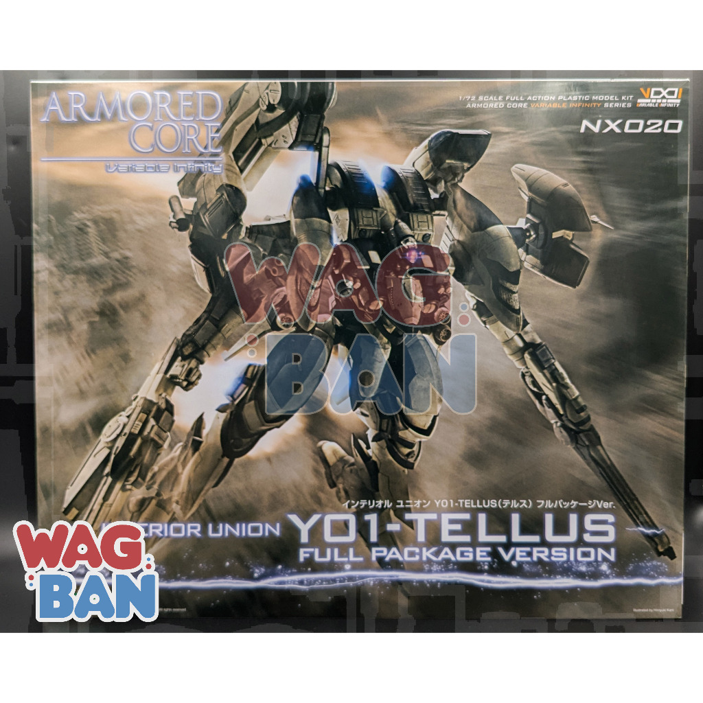 Kotobukiya - 1/72 Interior Union Y01-Tellus Full Package Version (Armored Core) | Shopee Philippines