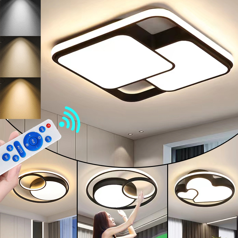 Ceiling Light 3 Color Ceiling Lamp Nordic Corridor Light Led Living Room Bedroom Light With ...
