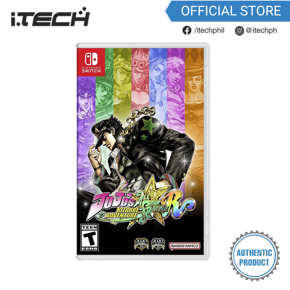 Nintendo Switch Jojo's Bizarre Adventure All Star Battle R- US Version | Shopee Philippines