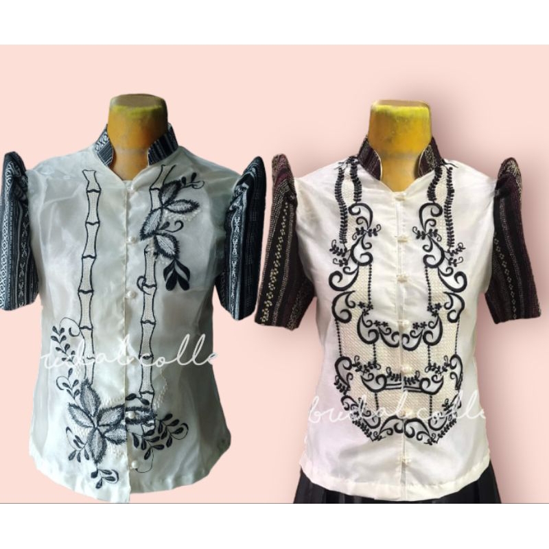Filipiniana blouse | Filipiniana ethnic barong blouse | filipiniana ...