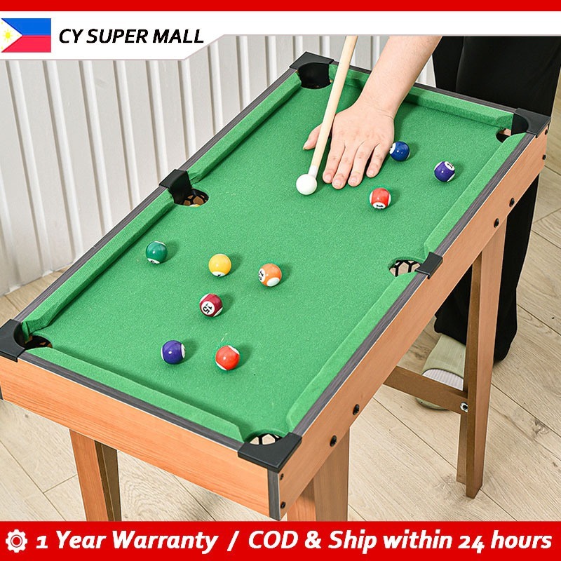 【PH】27x14 inches Mini billiard Table for Kids wooden with tall feet ...