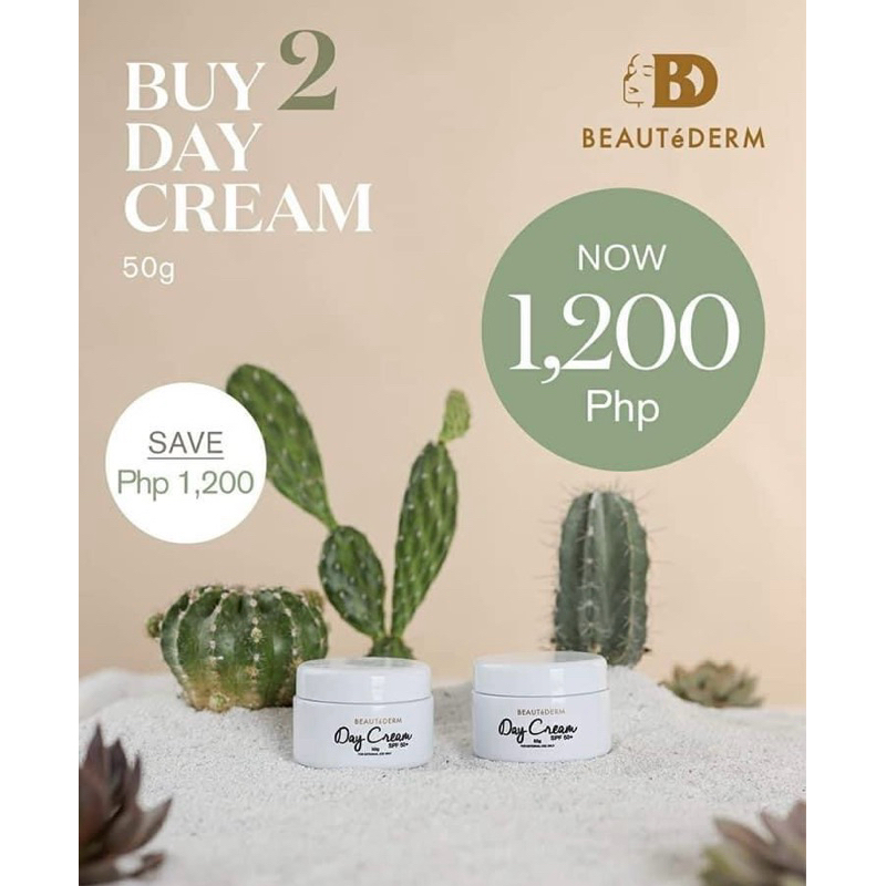 Beautederm Day Cream Sunscreen 50g | Shopee Philippines
