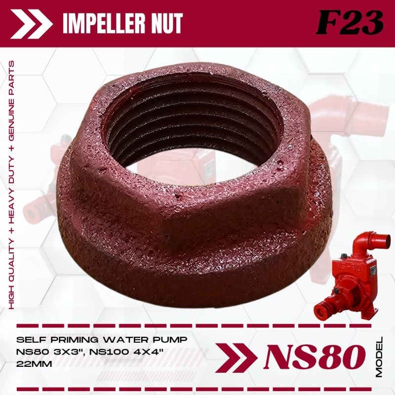 Impeller Nut Ns50, Ns80, Ns100 Self Priming Water Pump | Shopee Philippines