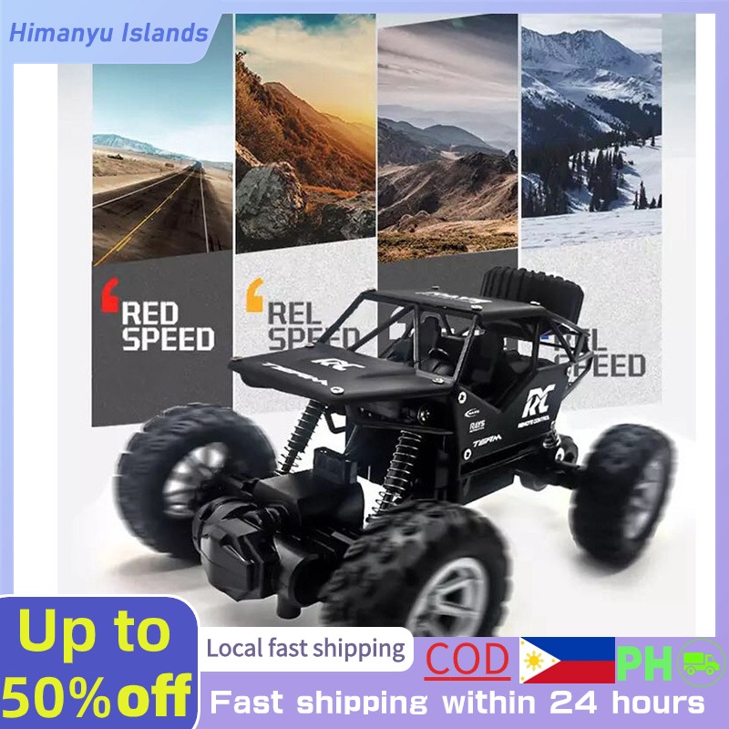 1:18 RC Car Vehicles Alloy 4wd Remote Control Cars 2.4ghz 4x4 Off-Road ...