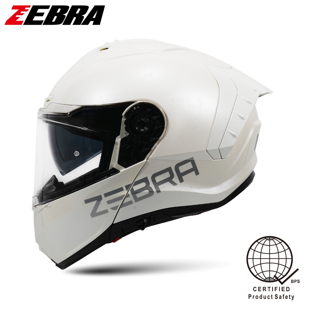 Zebra Ym-925 Modular Helmet Full Face Dual Visor Helmet For Motorcycle ...