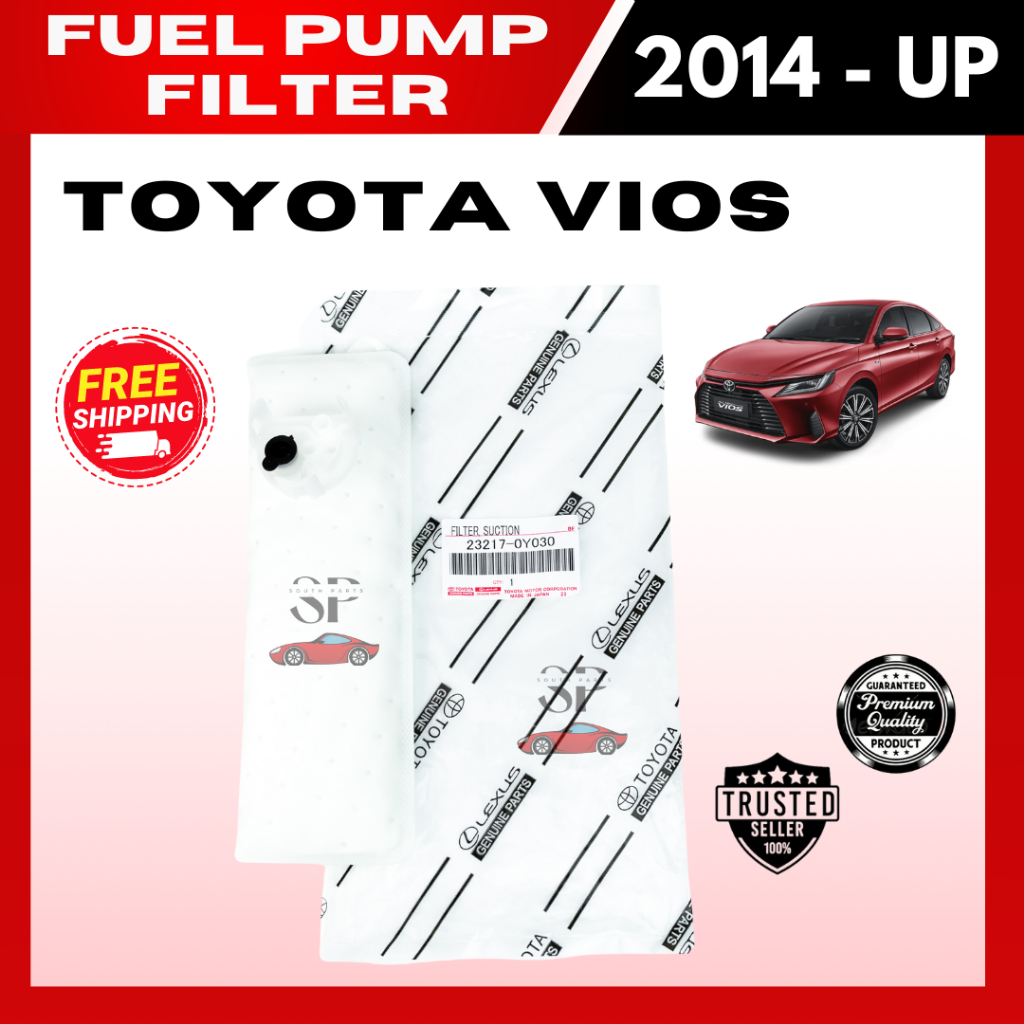 ON SALE! FUEL PUMP FILTER for TOYOTA VIOS (2014 - Present) (23217-0Y030 ...
