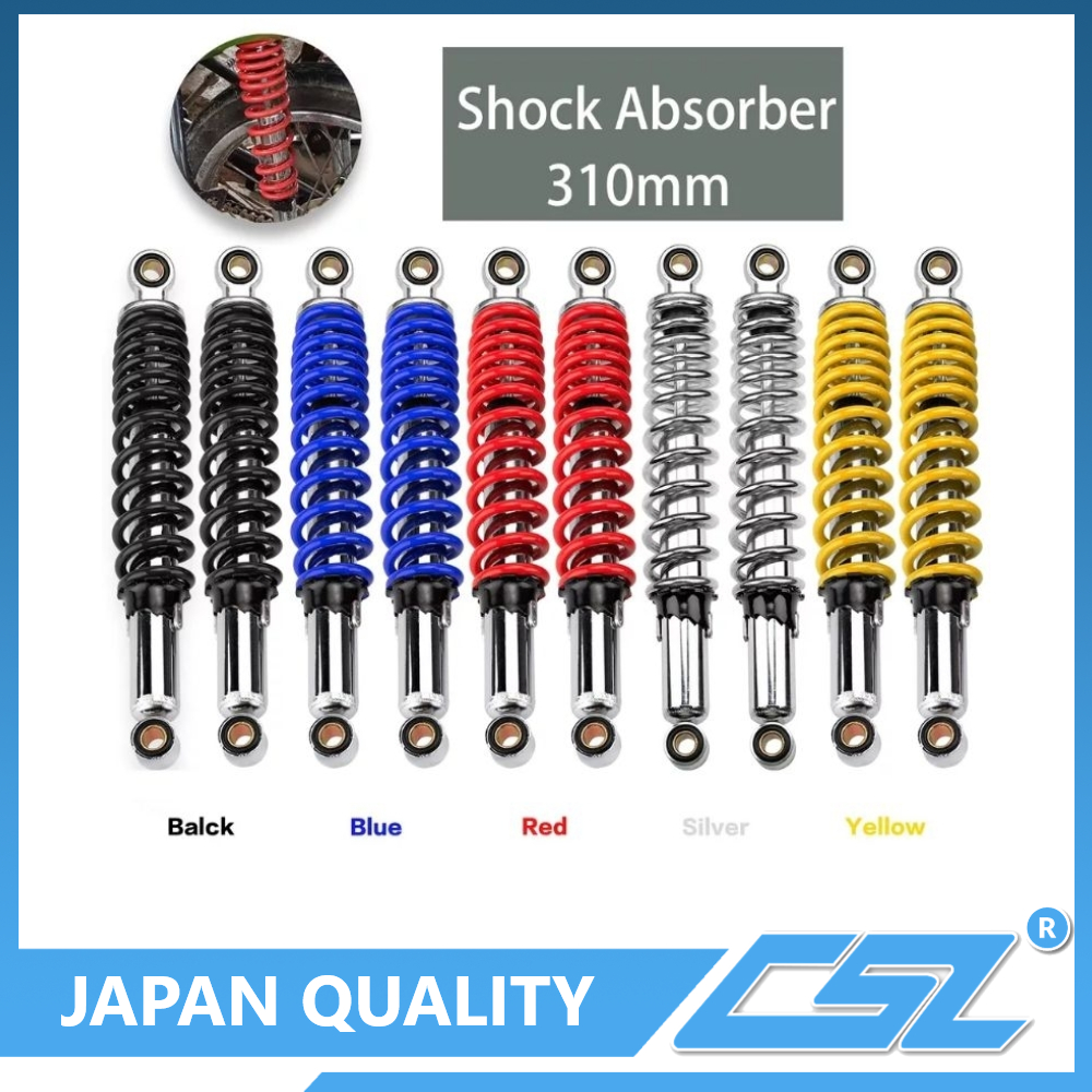 CSL Motorcycle Rear Shock 310MM For XRM110 XRM125 Wave100 Wave110 ...