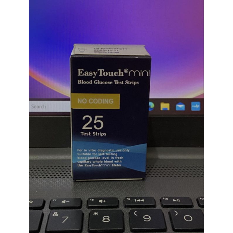 EASY TOUCH MINI TEST STRIPS 25'S | Shopee Philippines