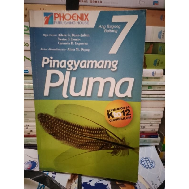 PINAGYAMANG PLUMA grade 7 (slightly use | Shopee Philippines