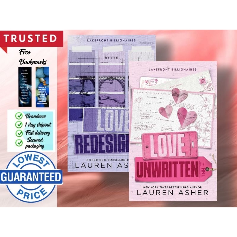 Lakefront Billionaires #1Love Redesigned Love Unwritten, Lauren Asher ...