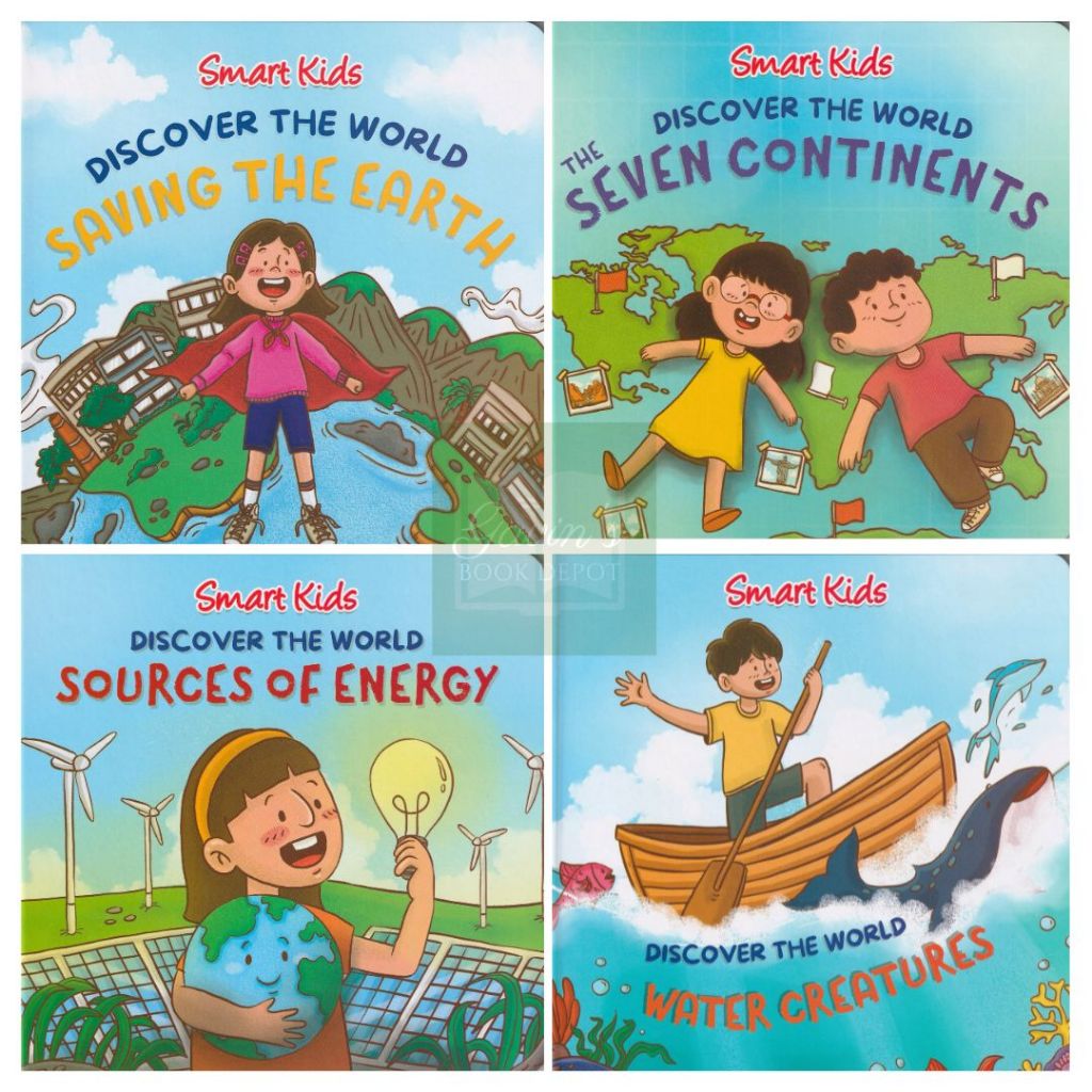 Smart Kids Discover the World Board Book (Seven Continents, Saving ...