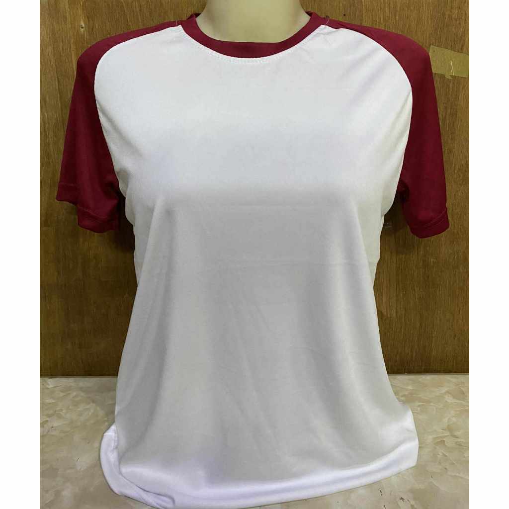 RAGLAN MAROON T-SHIRT PLAIN UNISEX | Shopee Philippines