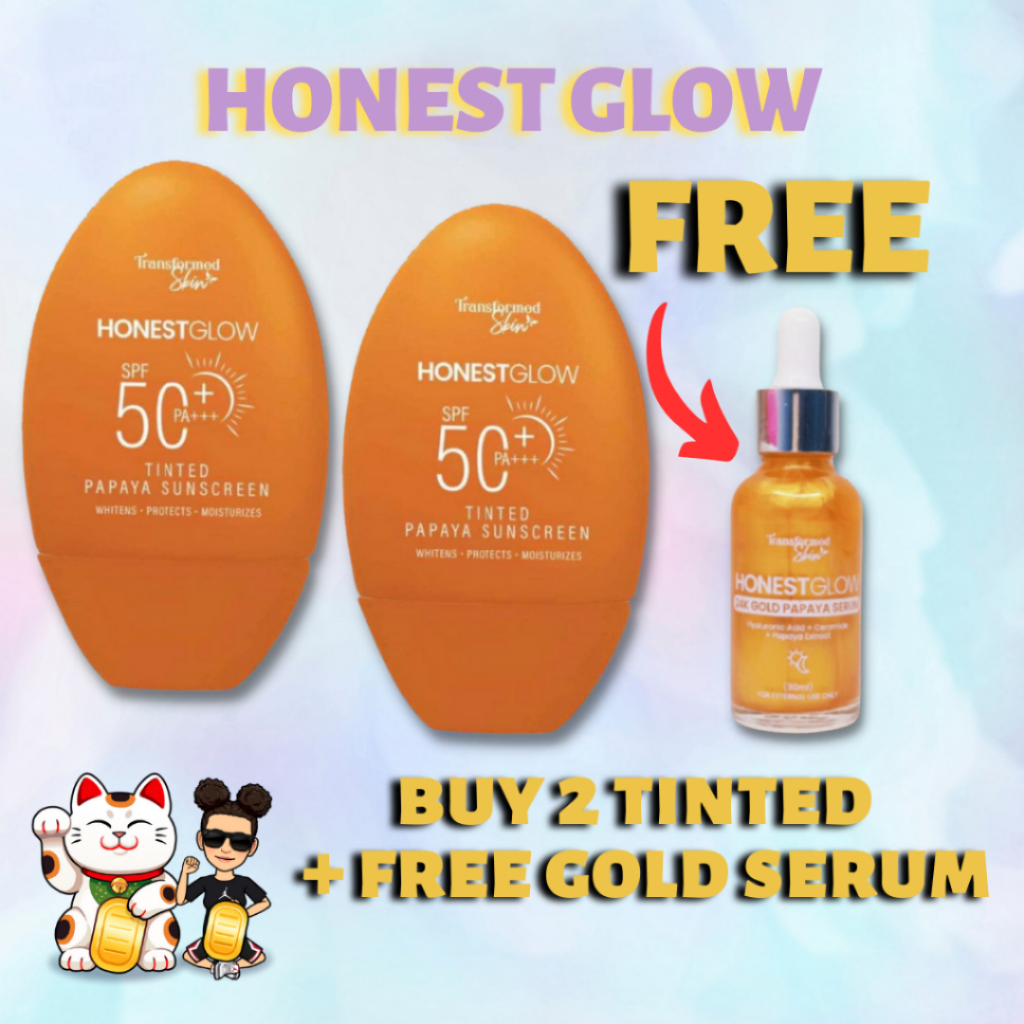 Honest Glow Daily Sunscreen SPF50 50g | Tinted | Fragrance Free | Fresh ...