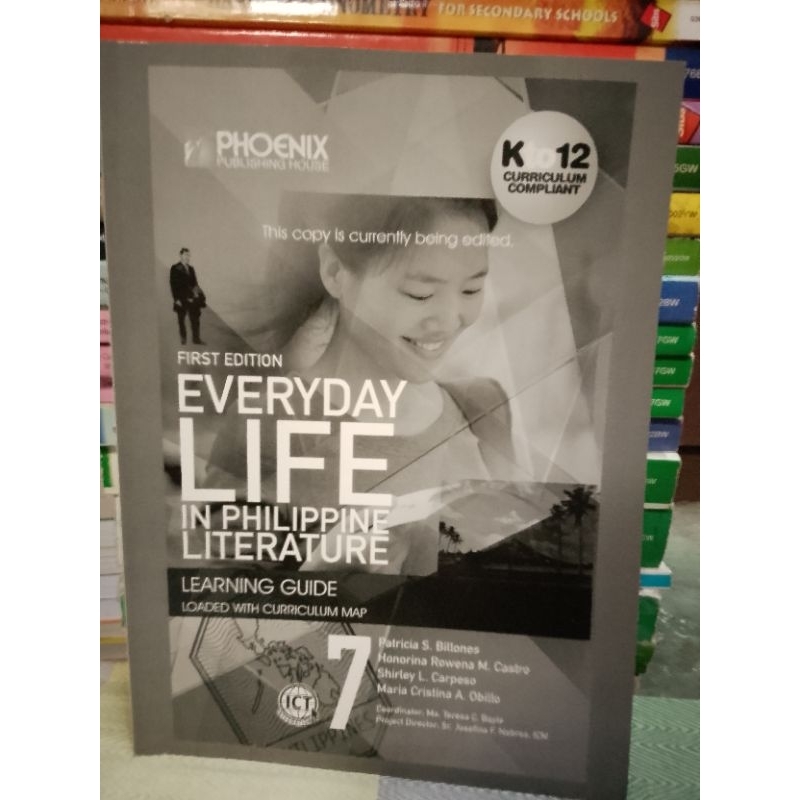 EVERYDAY LIFE IN THE PHILIPPINE LITERATURE grade 7 Learning guide ...