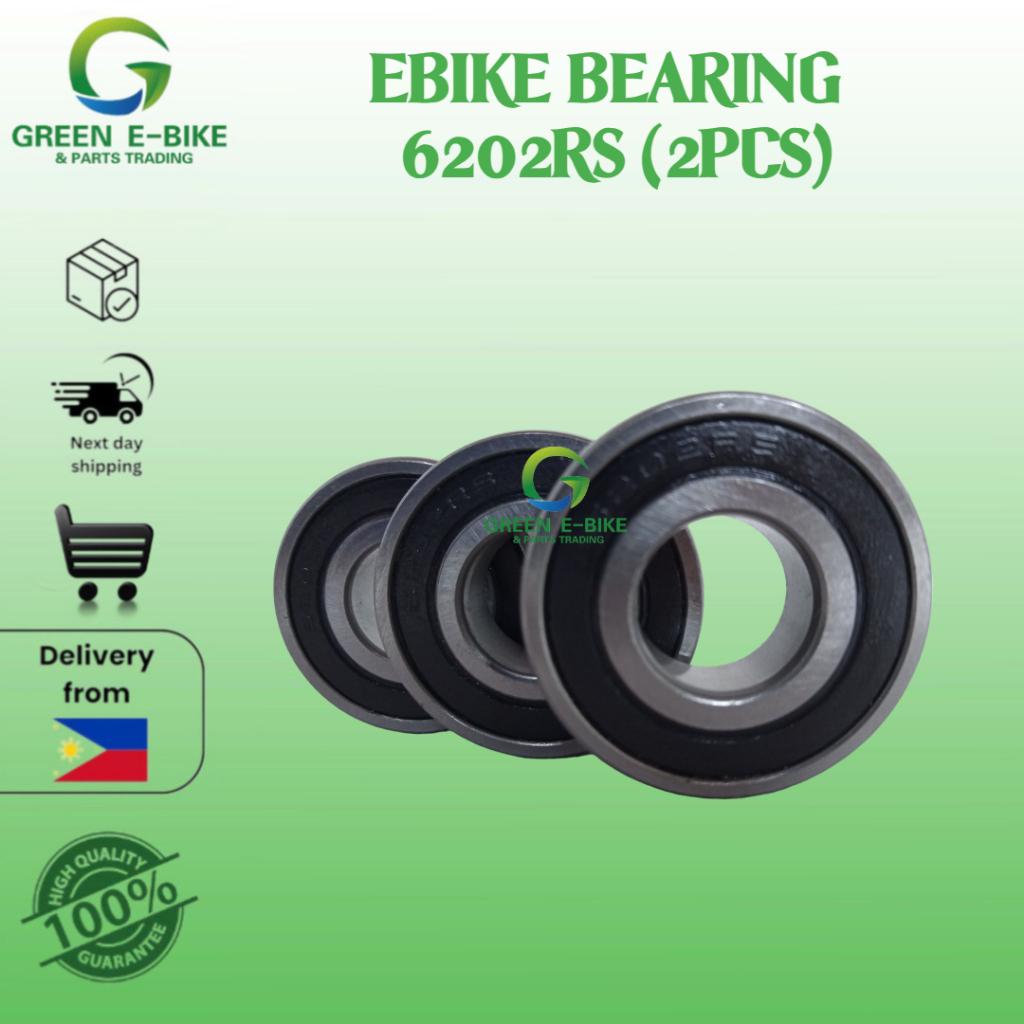 GREEN EBIKE Bearing 6202RS (2PCS) | Shopee Philippines