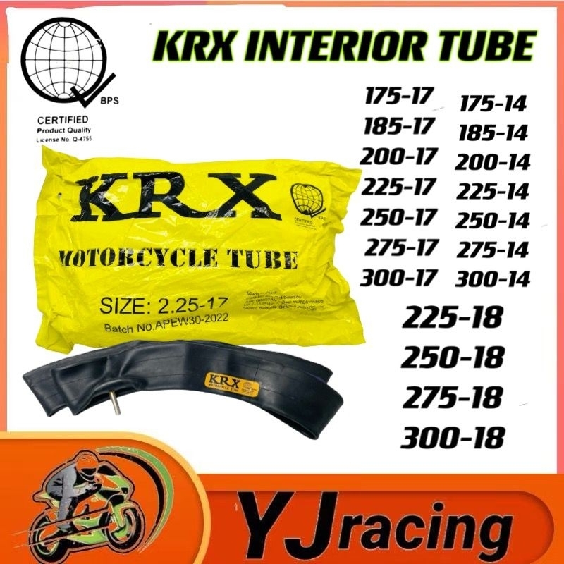 KRX Motorcycle Interior Tube TIRES tire (wholesale) accessories (size ...