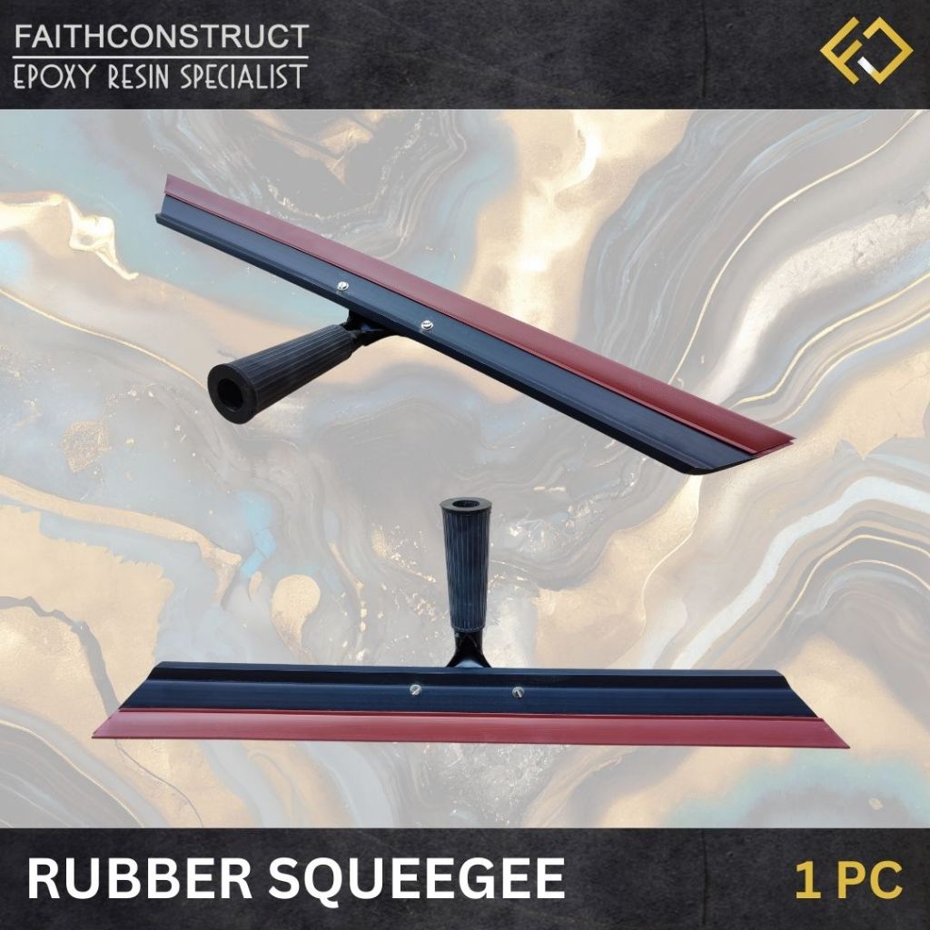RUBBER SQUEEGEE FOR EPOXY FLOOR APPLICATION by Faithconstruct | Shopee Philippines
