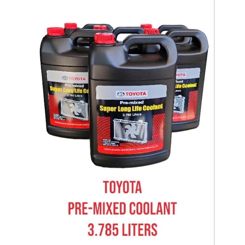 TOYOTA Pre-mixed Super Long Life Coolant (1gal) SKU: 08889-80061 | Shopee Philippines