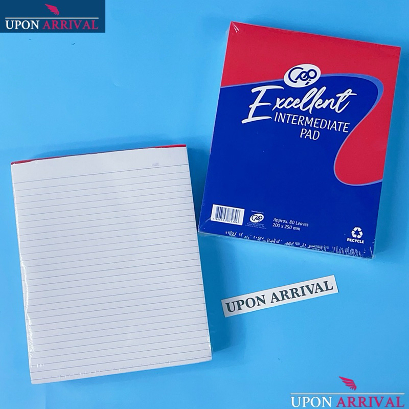 10pads (1 Ream) Excellent Intermediate Pad School Writing Paper 80lvs ...