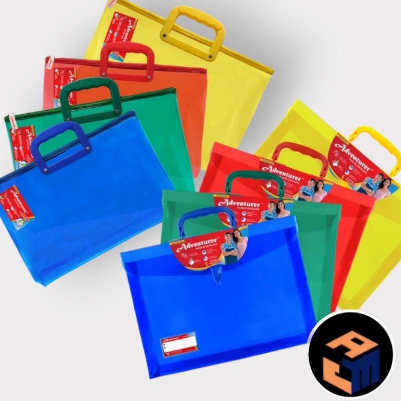Adventurer Plastic Envelope with Handle Lock/Zipper | Shopee Philippines