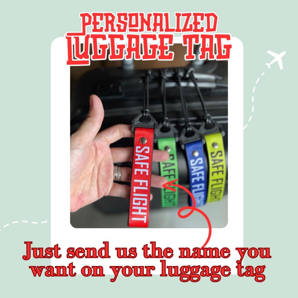 Personalized Luggage Tag Can also be Customized Perfect For Christmas ...