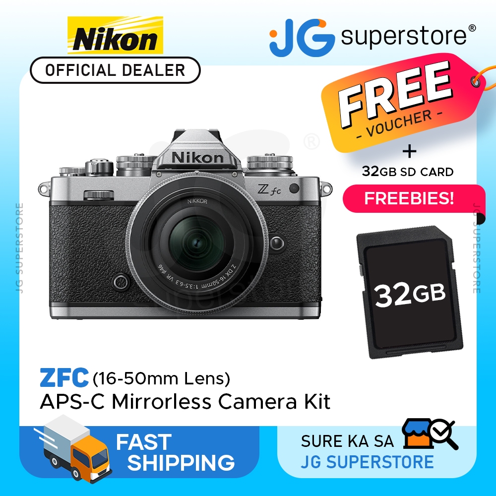 Nikon Z Series Zfc Mirrorless Camera w/ 20.9 MP DX APS-C Sensor & 4K 30 ...