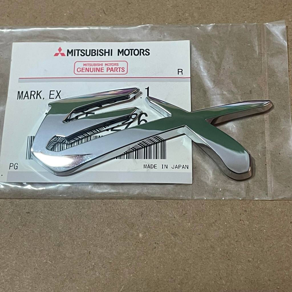 EX emblem genuine mitsubishi lancer EX | Shopee Philippines