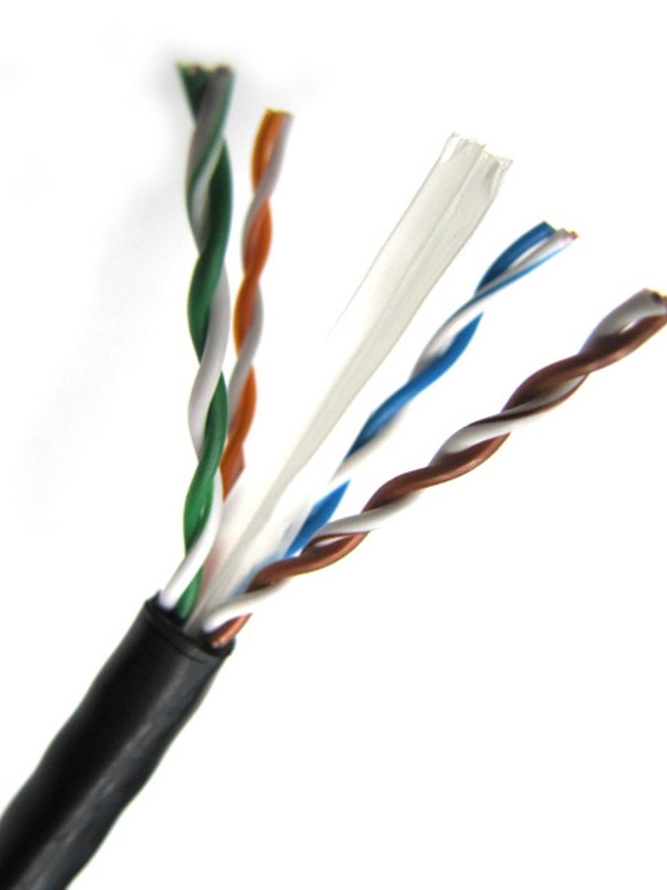 UTP CAT6 CABLE LAN ETHERNET outdoor waterproof cable per meter | Shopee ...