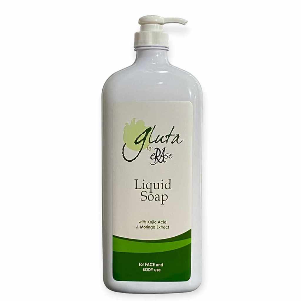 Gluta by Erase Liquid Soap with Kojic Acid & Moringa Extract 1L ...