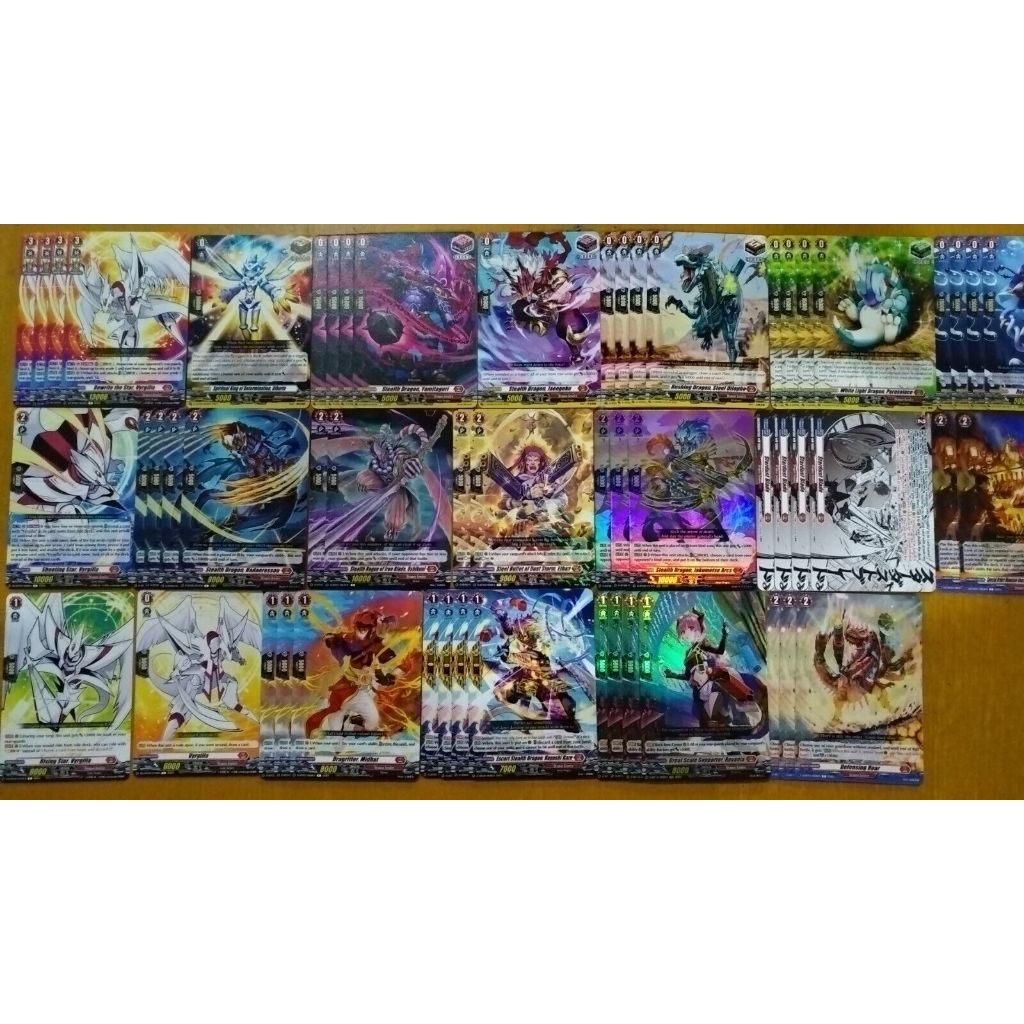 CFV Rewrite the Star, Vyrgilla D-Standard Deck Dragon Empire Cardfight Vanguard ENG | Shopee ...