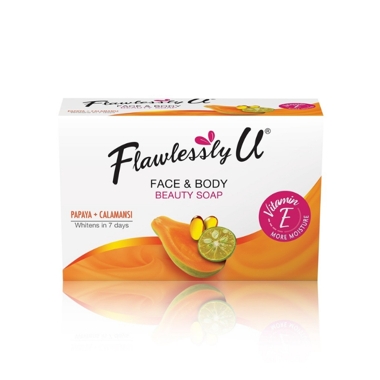 Flawlessly U 2in1 Papaya Calamansi Soap 125g | Shopee Philippines