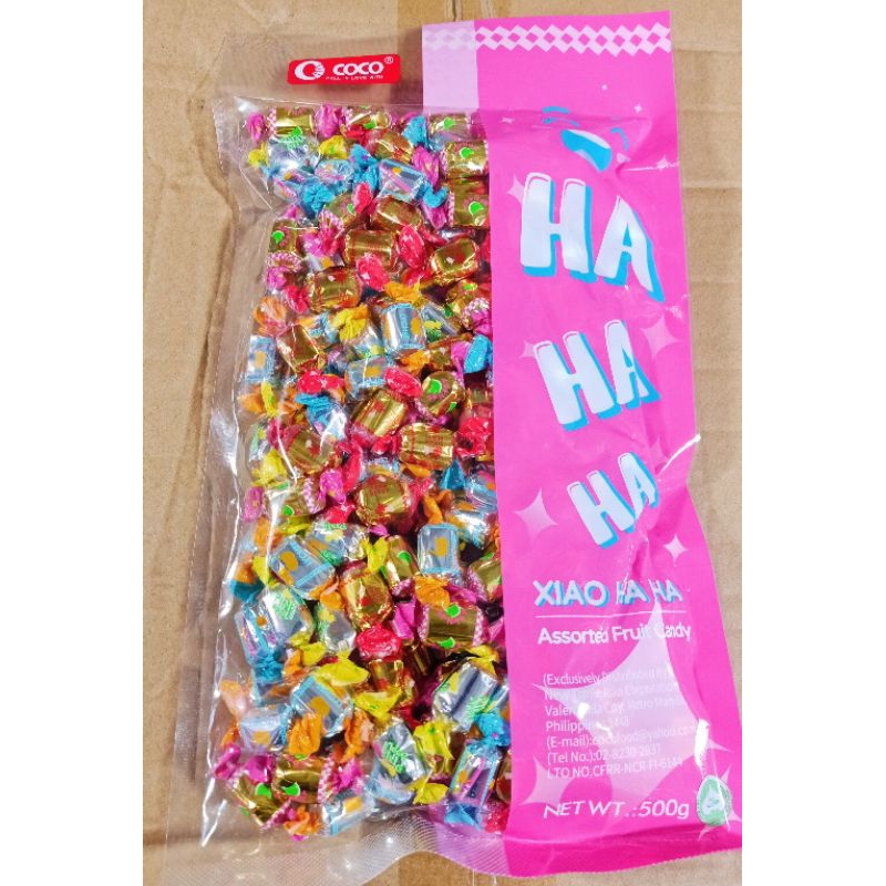 XIAO HA HA | ASSORTED FRUIT CANDY | 500 GRAMS | Shopee Philippines