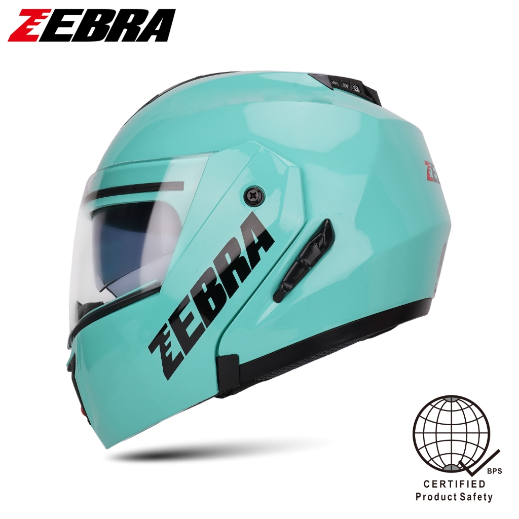 Zebra 602 helmet full face modular helmet motorcycle dual visors whih ...