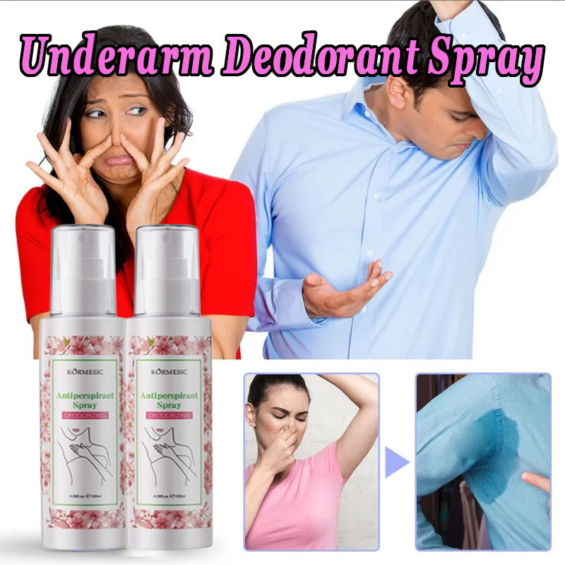 Underarm Deodorant Spray Anti Perspirant Perfume Spray Removes Armpit ...