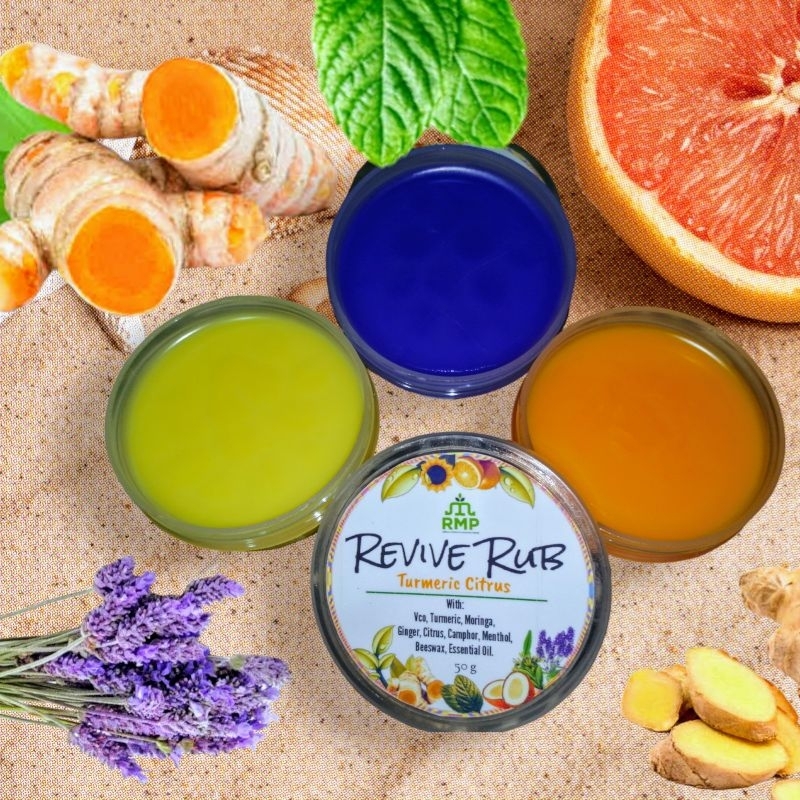 RMP REVIVE RUB TURMERIC CITRUS/LAVENDER 50g | Shopee Philippines