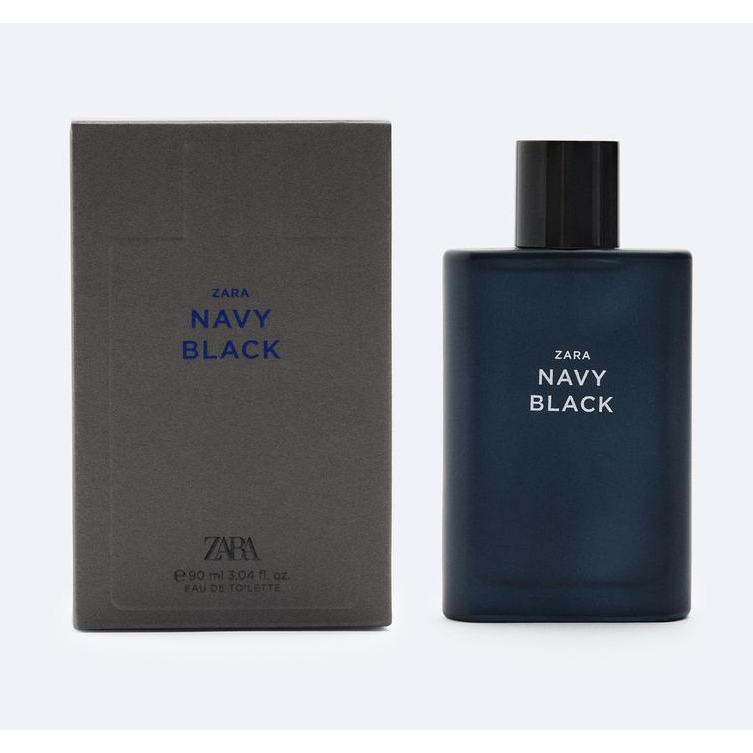 ZARA NAVY BLACK 90 ML / 100 ML EAU DE TOILETTE | Shopee Philippines