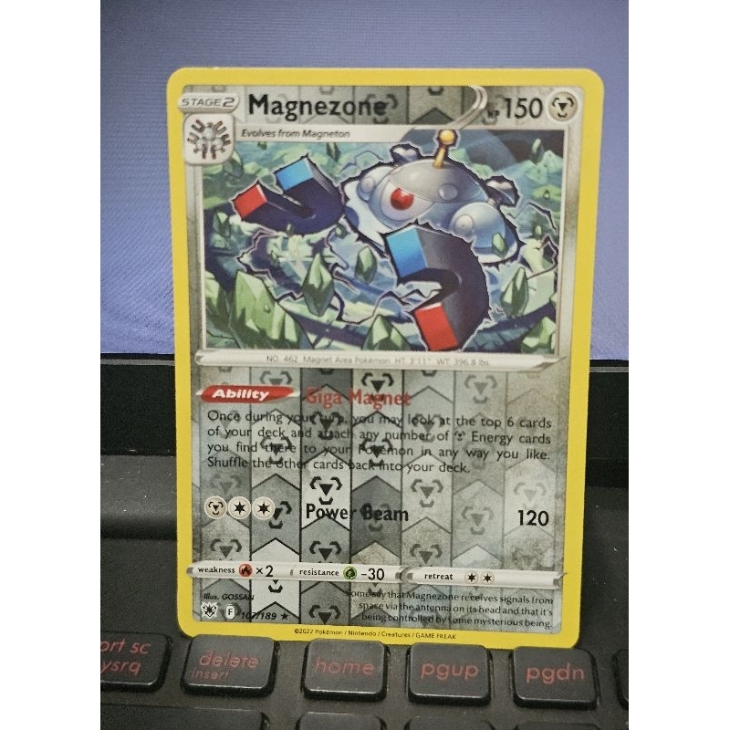Magnezone - 107/189 - Holo Rare Reverse Holo Sword & Shield: Astral Radiance Reverse Holo ...
