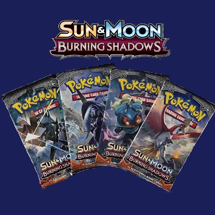Pokemon TCG Sun & Moon Burning Shadows Booster Pack | Shopee Philippines