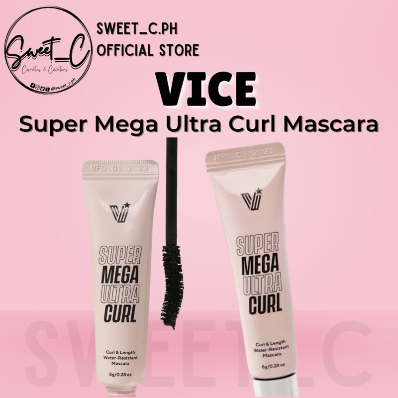 Vice Cosmetics Super Mega Ultra Curl Mascara | Shopee Philippines