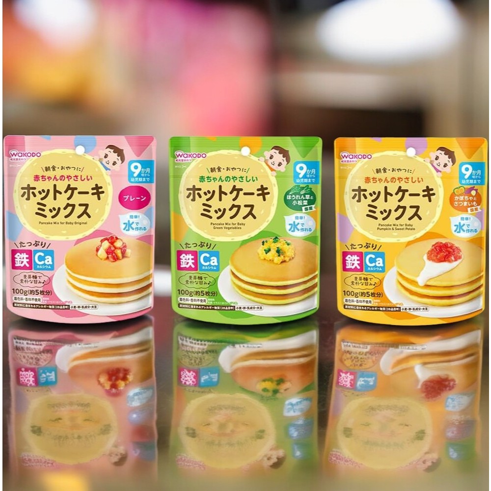 Japan Baby Food Wakodo Hotcake Pancake Mix 【from japan】 | Shopee ...