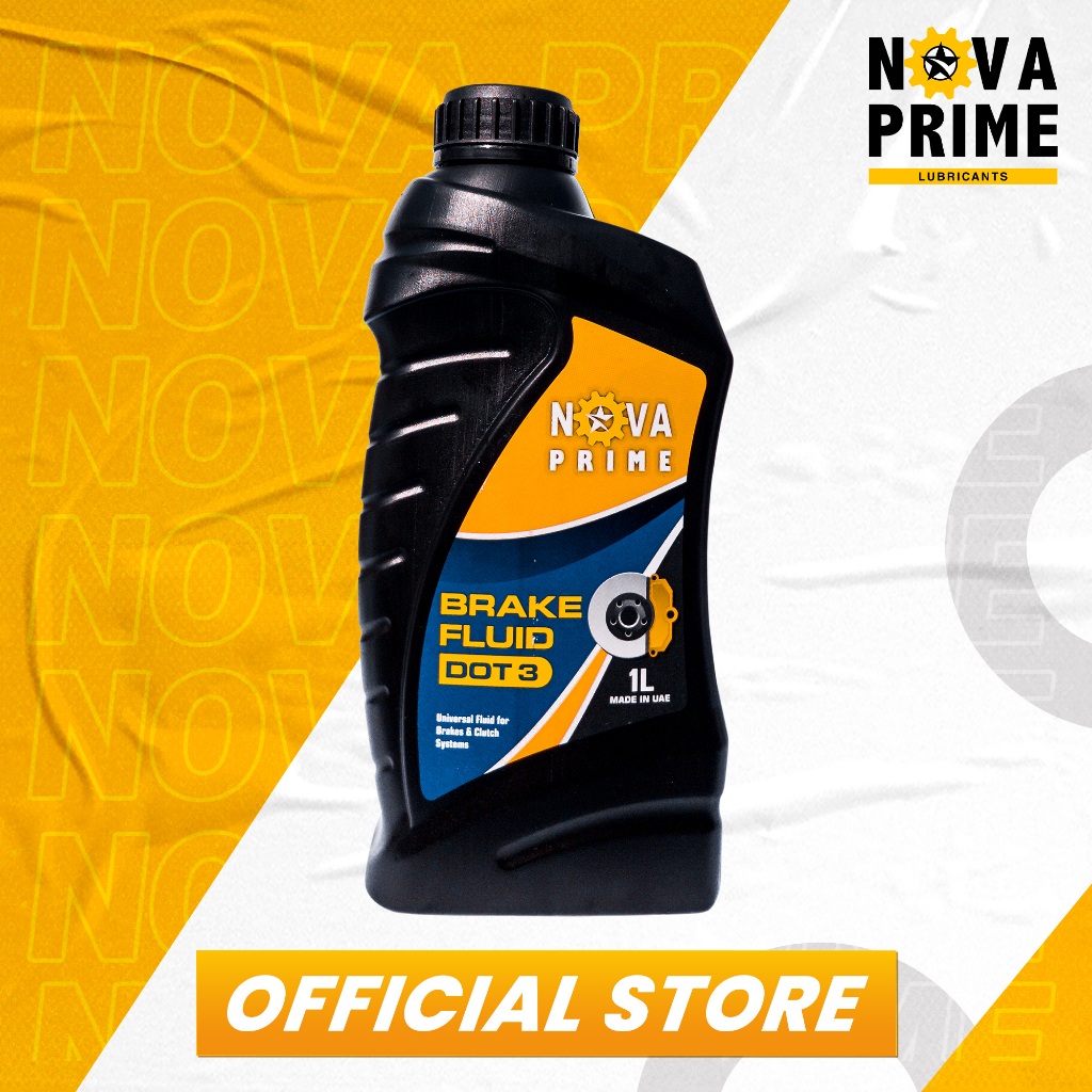 Nova Prime Brake Fluid DOT3 1L | Shopee Philippines