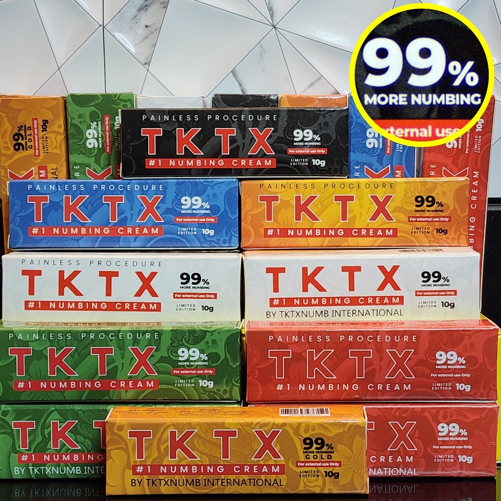 Tktx 99% Original with QR Code All Variants Tktx Numb Cream Anesthesia ...