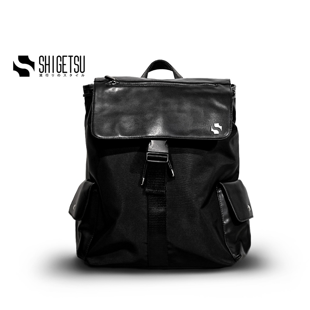 Shigetsu Leather Backpack Collection for Men Bag for School | Shopee ...