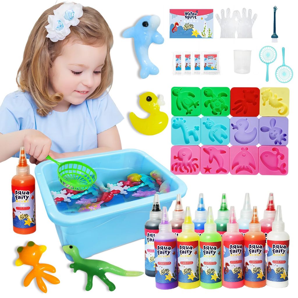 Magic Water Elf Set DIY Magical Water Elves Slime Toy for Kids ...